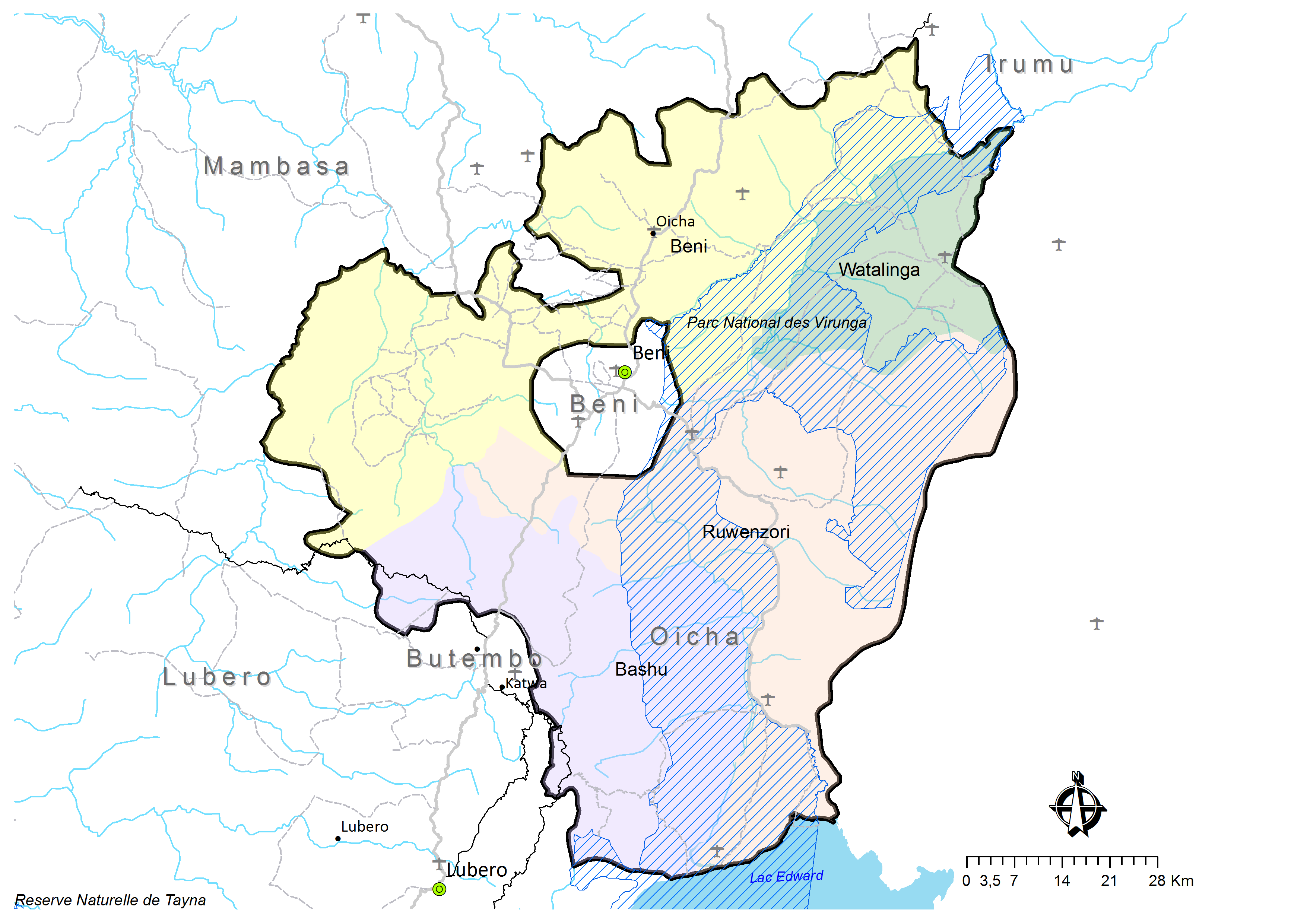 RDC-Beni : Retour progressif de la population à Ngadi après les ...