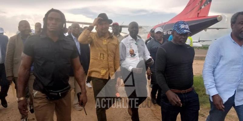 RDC : Moïse Katumbi est arrivé à Bunia | Actualite.cd RDC : Moïse Katumbi est arrivé à Bunia | Actualite.cd
