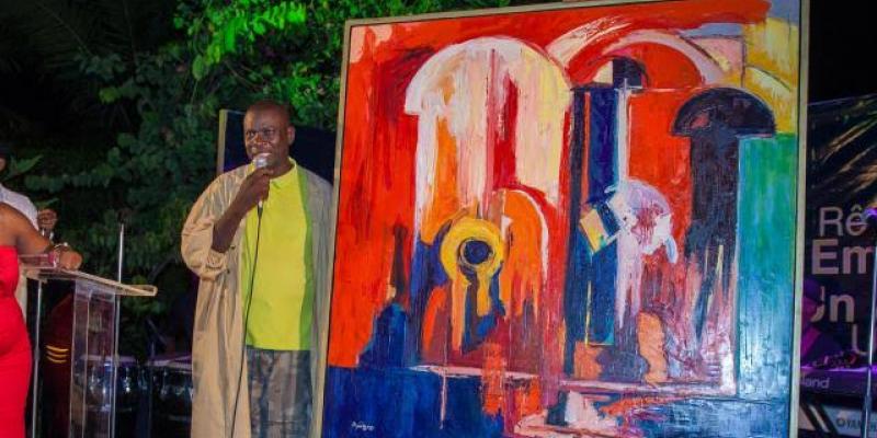 RDC: Le célèbre et talentueux peintre, sculpteur et plasticien Roger ...