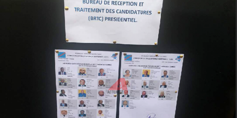 RDC-Présidentielle : La publication de la liste provisoire des ...