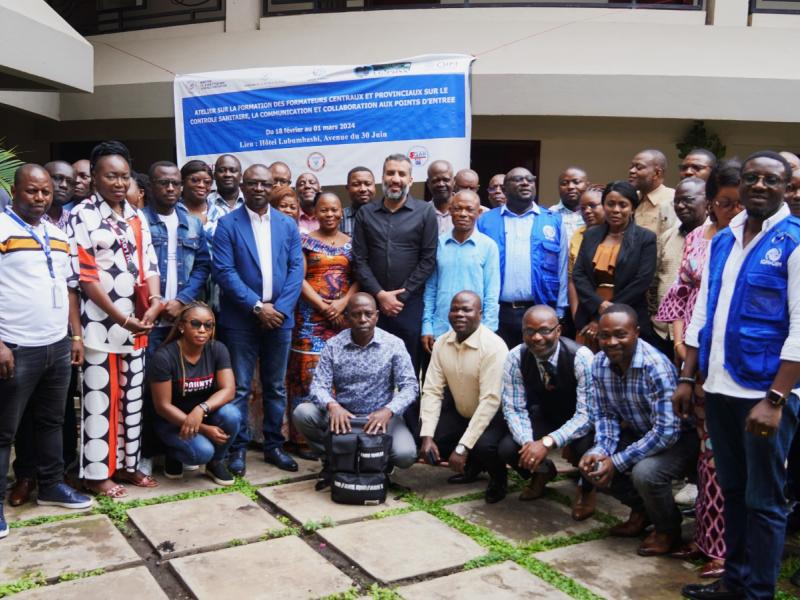 RDC : Formation de 30 experts sur le contrôle sanitaire, la ...