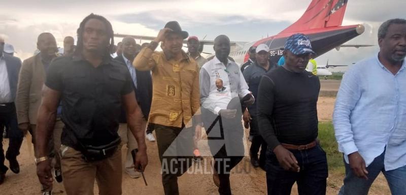 RDC : Moïse Katumbi est arrivé à Bunia | Actualite.cd RDC : Moïse Katumbi est arrivé à Bunia | Actualite.cd