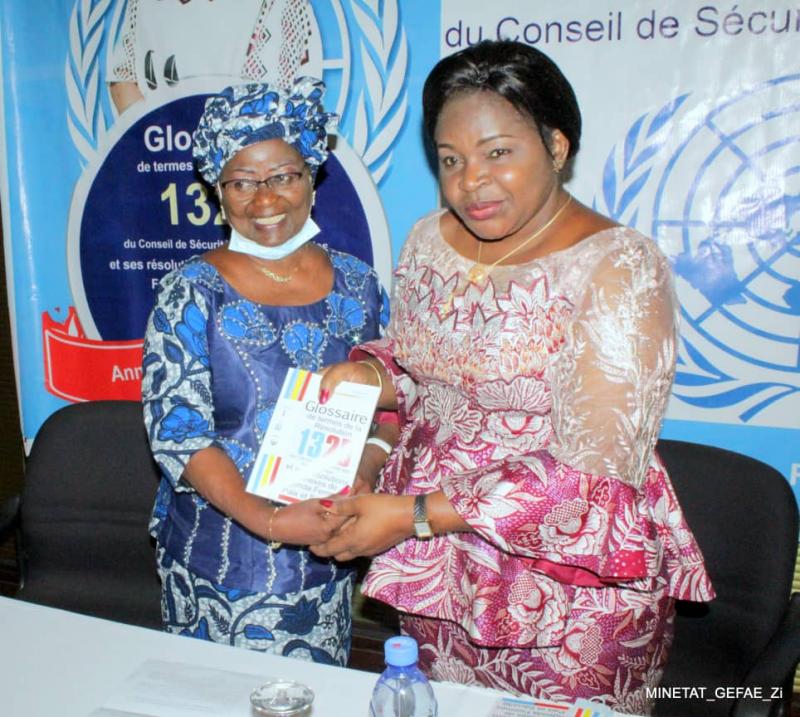 Résolution 1325 : Annie Matundu met en place un glossaire | Actualite.cd