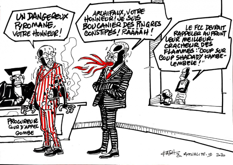 Caricature : le pyromane traduit en justice pour avoir tenté d ...