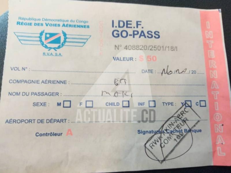 RDC/Go-Pass : Claudel Lubaya note qu’il y a plus de titres de voyage ...