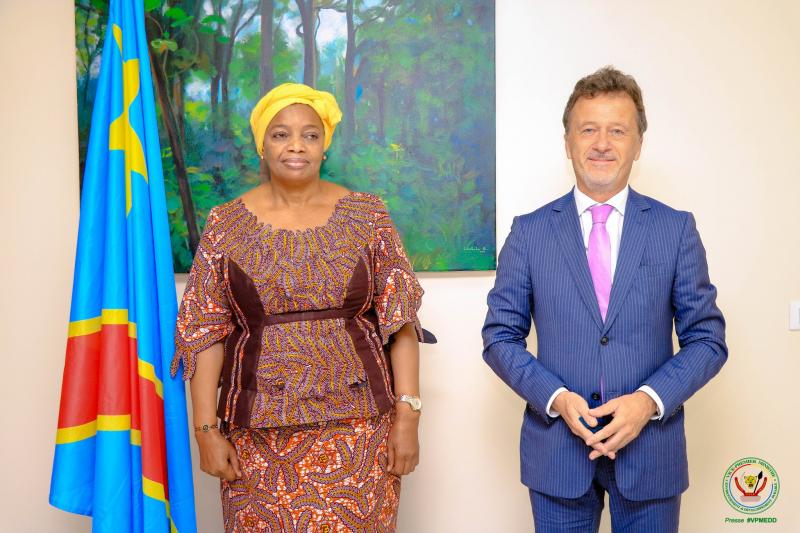 RDC: Eve Bazaiba rassurée de la volonté de CAFI à conclure la deuxième ...