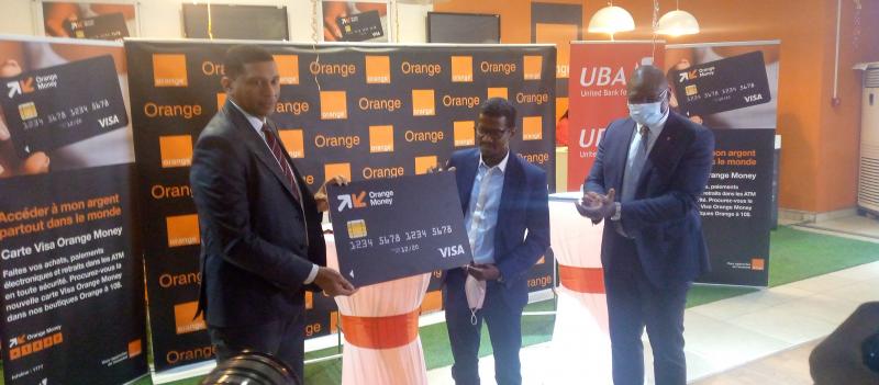 RDC: Orange-RDC et la banque UBA lancent la Carte Visa Orange Money ...