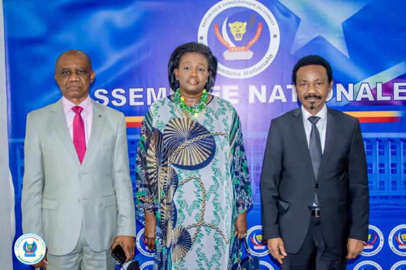 Union Africaine: Christophe Mboso et Michelle Ndiaye évoquent la ...