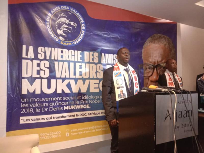 RDC : les membres de la "Synergie des amis des valeurs de Mukwege" plaident pour la ...