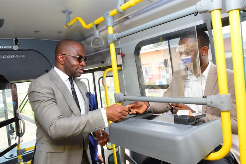 RDC-Transports: Marc Ekila lance la phase expérimentale de la ...