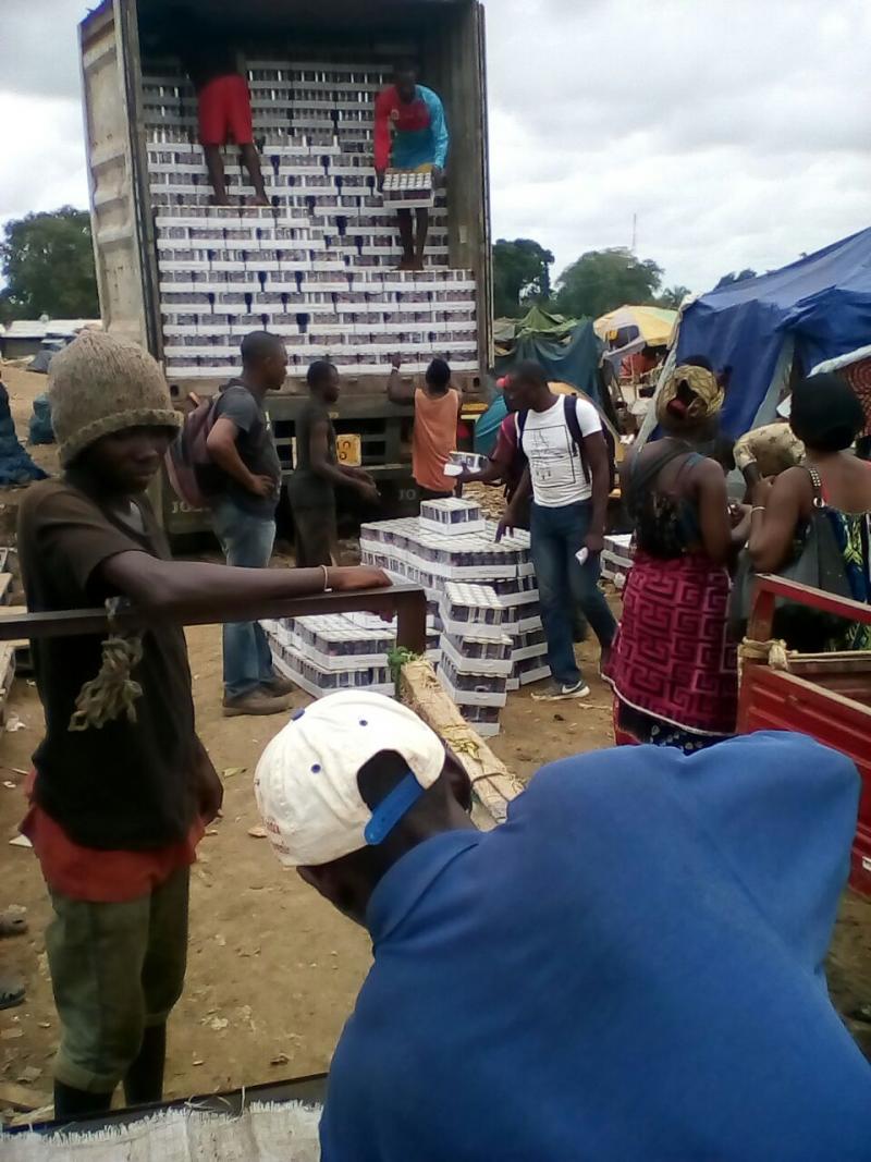 Poste frontalier Lufu: Des tonnes des boissons en provenance de l ...